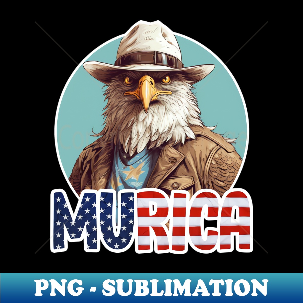 MURICA - Bald eagle number one - Exclusive PNG Sublimation D | Inspire ...