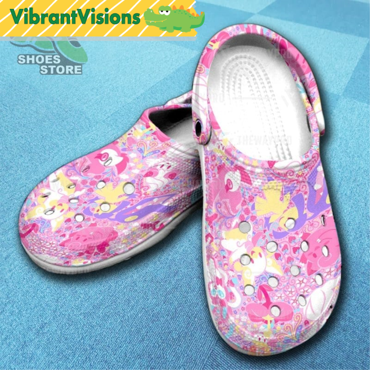 Anime Pokemon Fairy Inspired Crocs Clog Shoes | Inspire Uplift