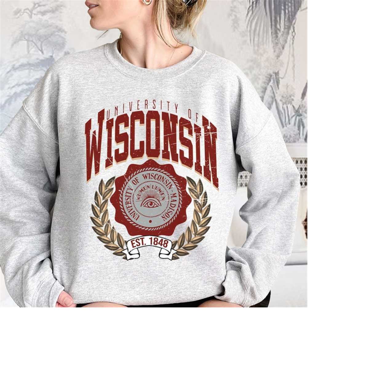 Vintage style University of Wisconsin–Madison Shirt, Wiscons | Inspire ...