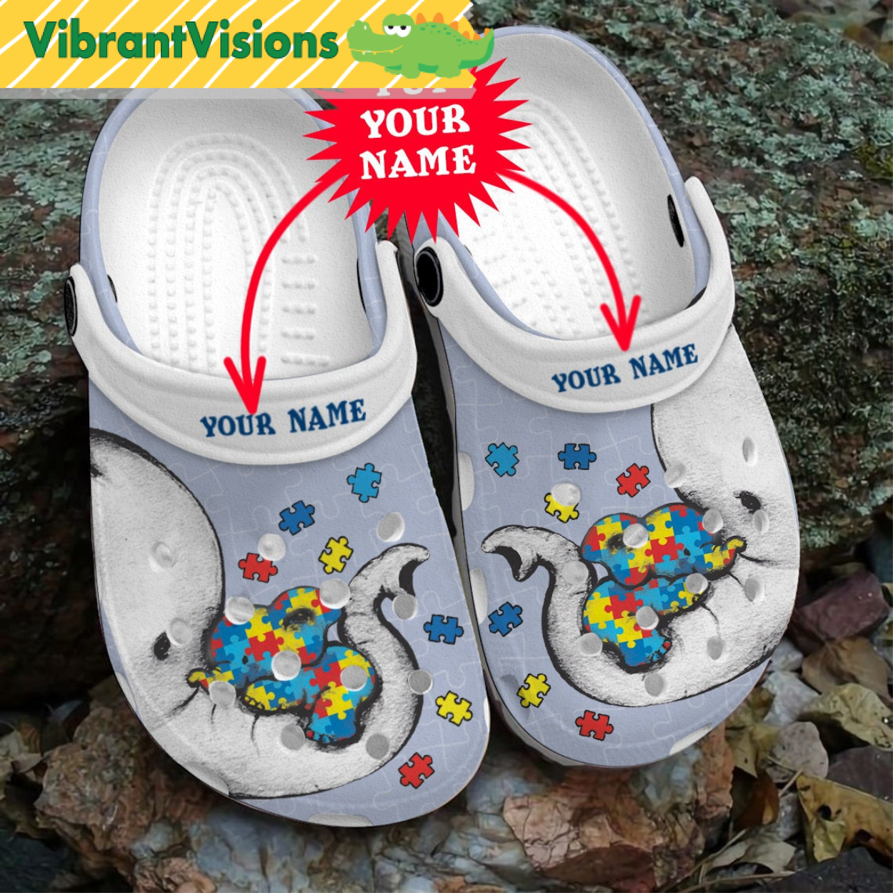 Autism Elephant Mom Different Beautiful Crocs Classic Clog | Inspire Uplift