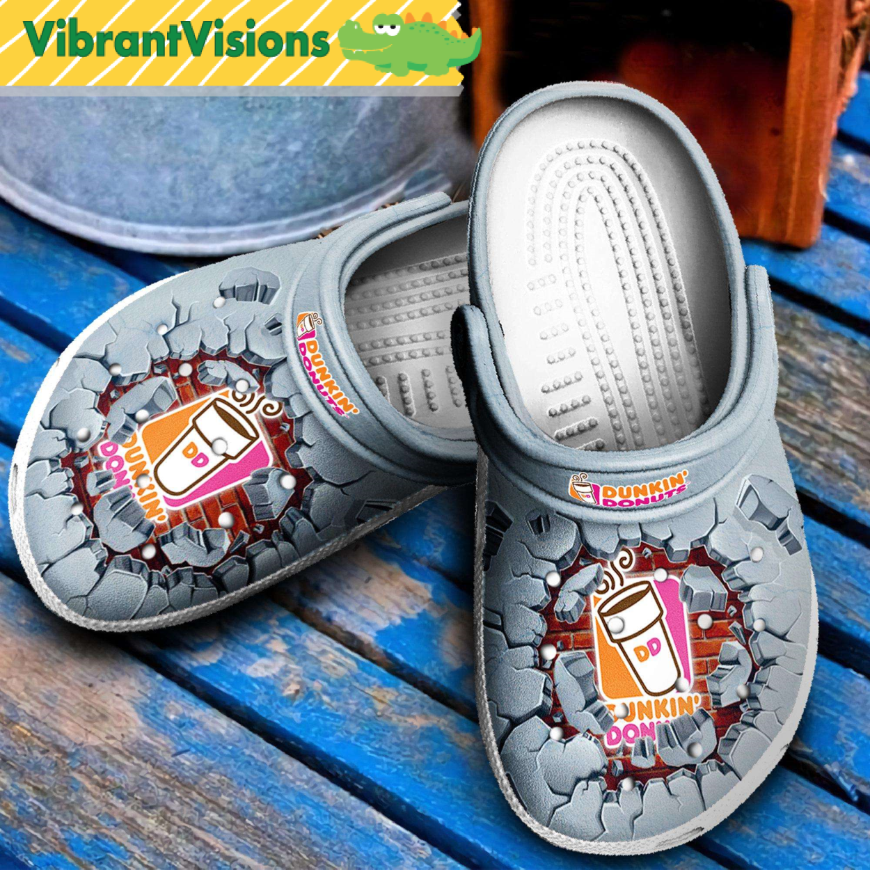 Donkin Donut Crocs Clog Shoes | Inspire Uplift
