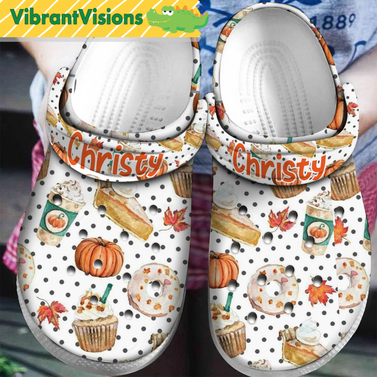 Fall Things Pumpking Personalised Crocs Clog Shoes | Inspire Uplift