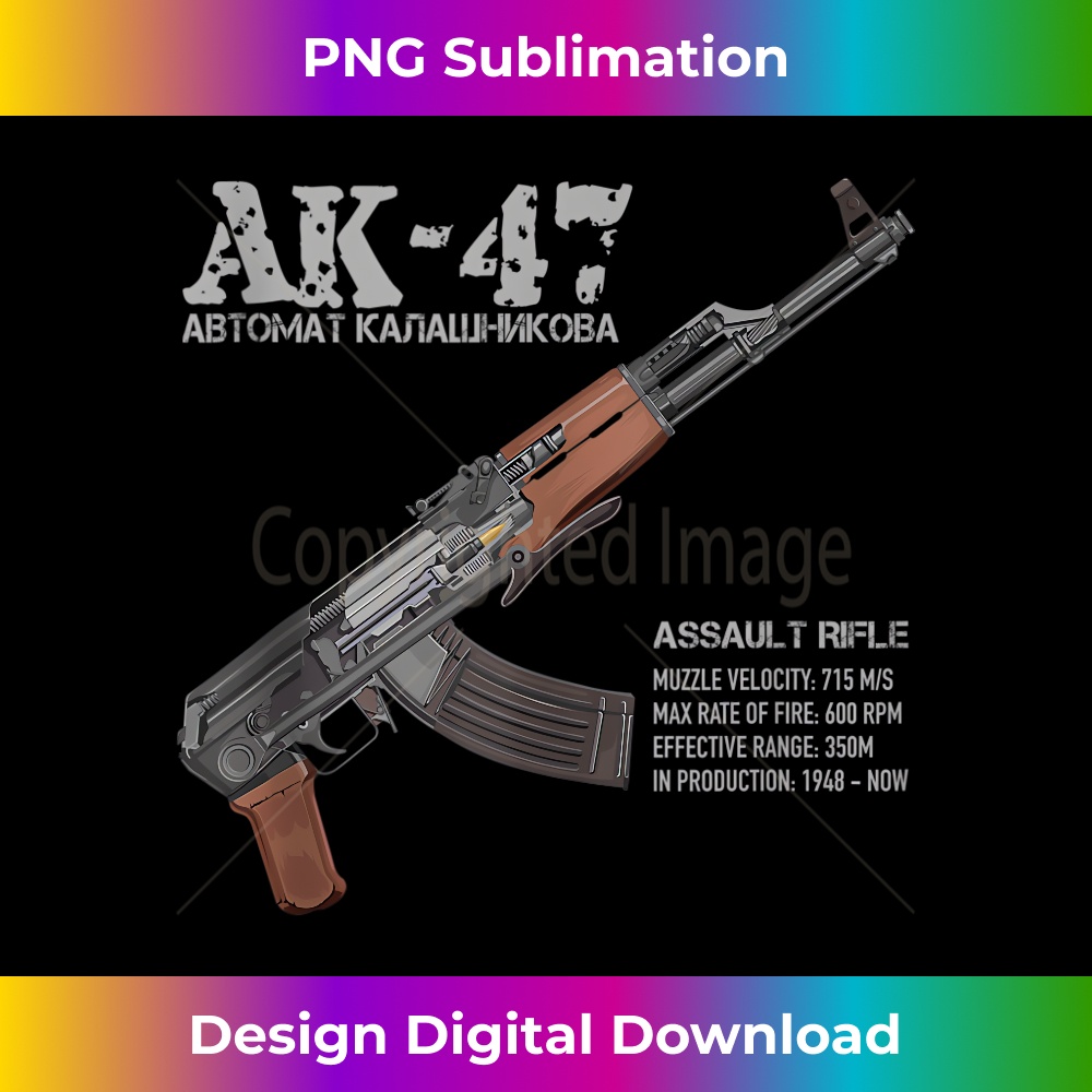 AK-47 Assault Rifle Russian AK Kalashnikov Cutaway Diagram T | Inspire ...
