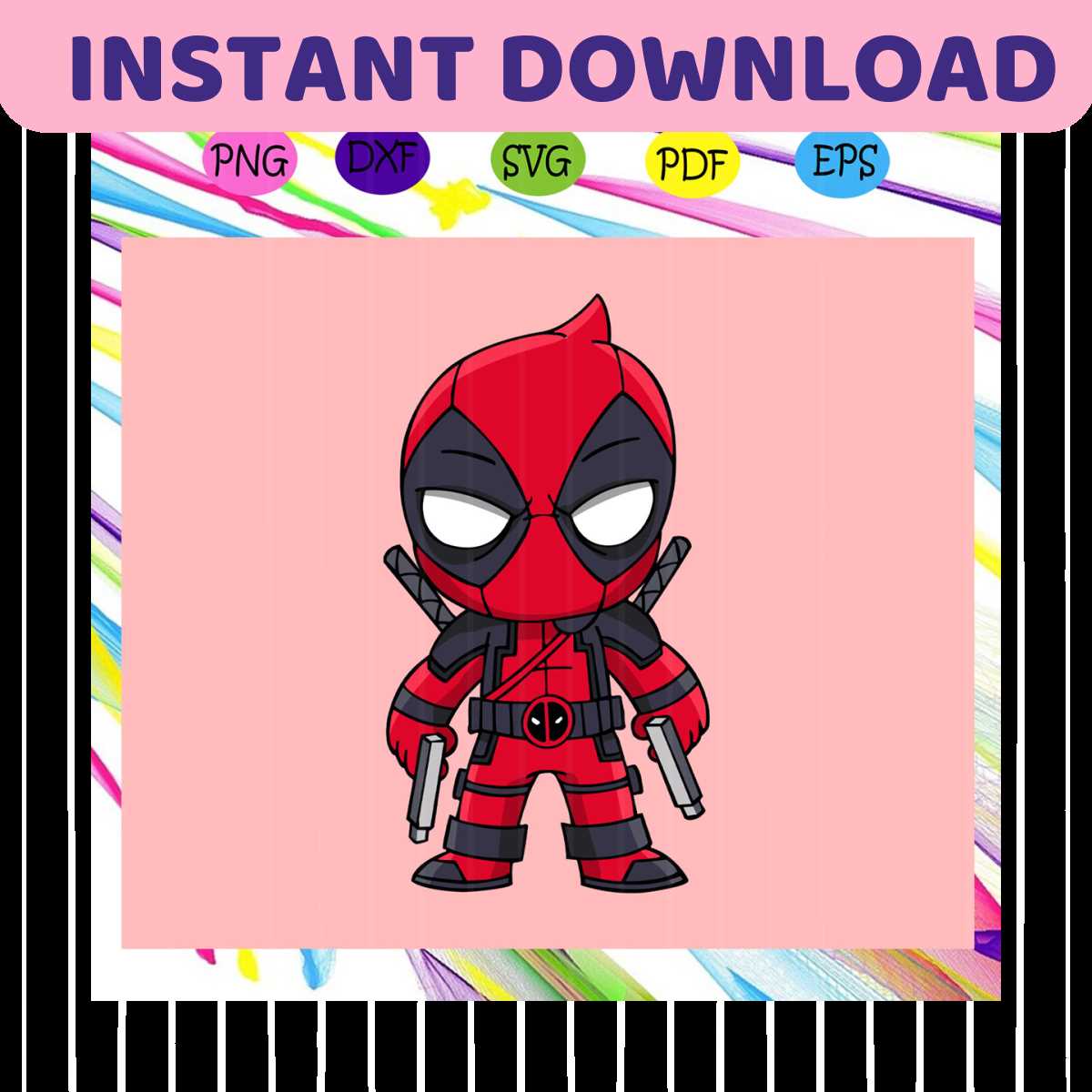 Kawaii deadpool svg, marvel svg, marvel deadpool svg, deadpo | Inspire ...