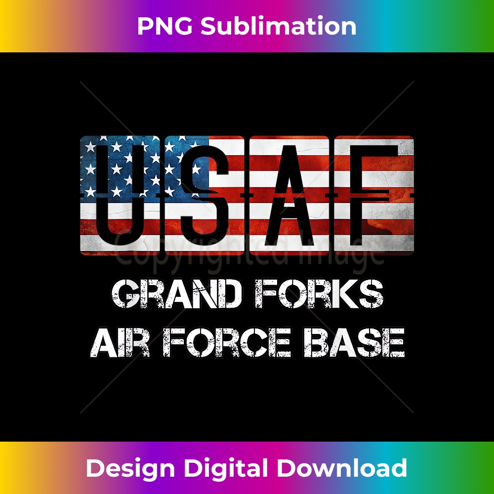 Grand Forks Air Force Base Distressed - Minimalist Sublimati | Inspire ...