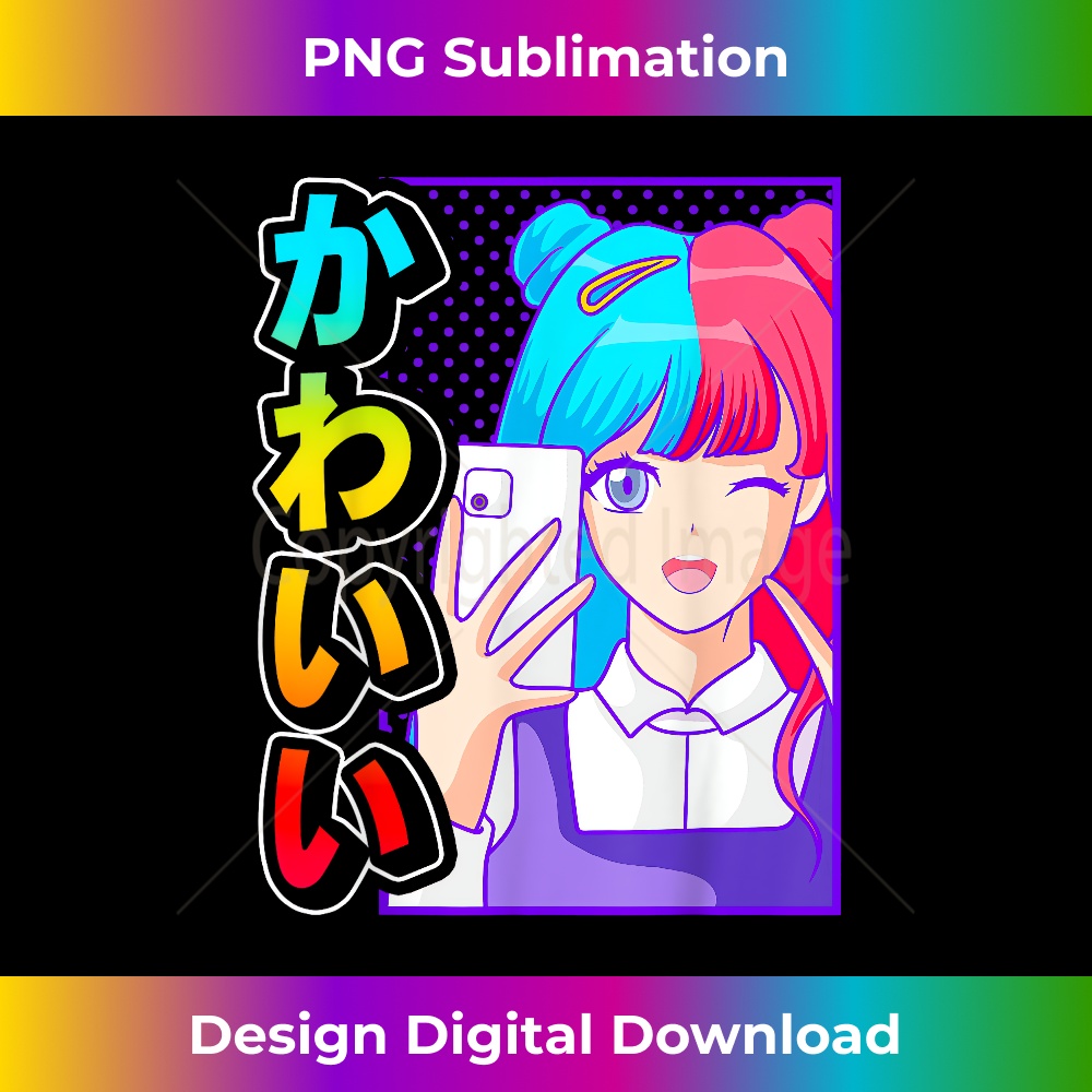 Anime Girl Kawaii Cute In Japanese With Hiragana Writing - E - Inspire ...