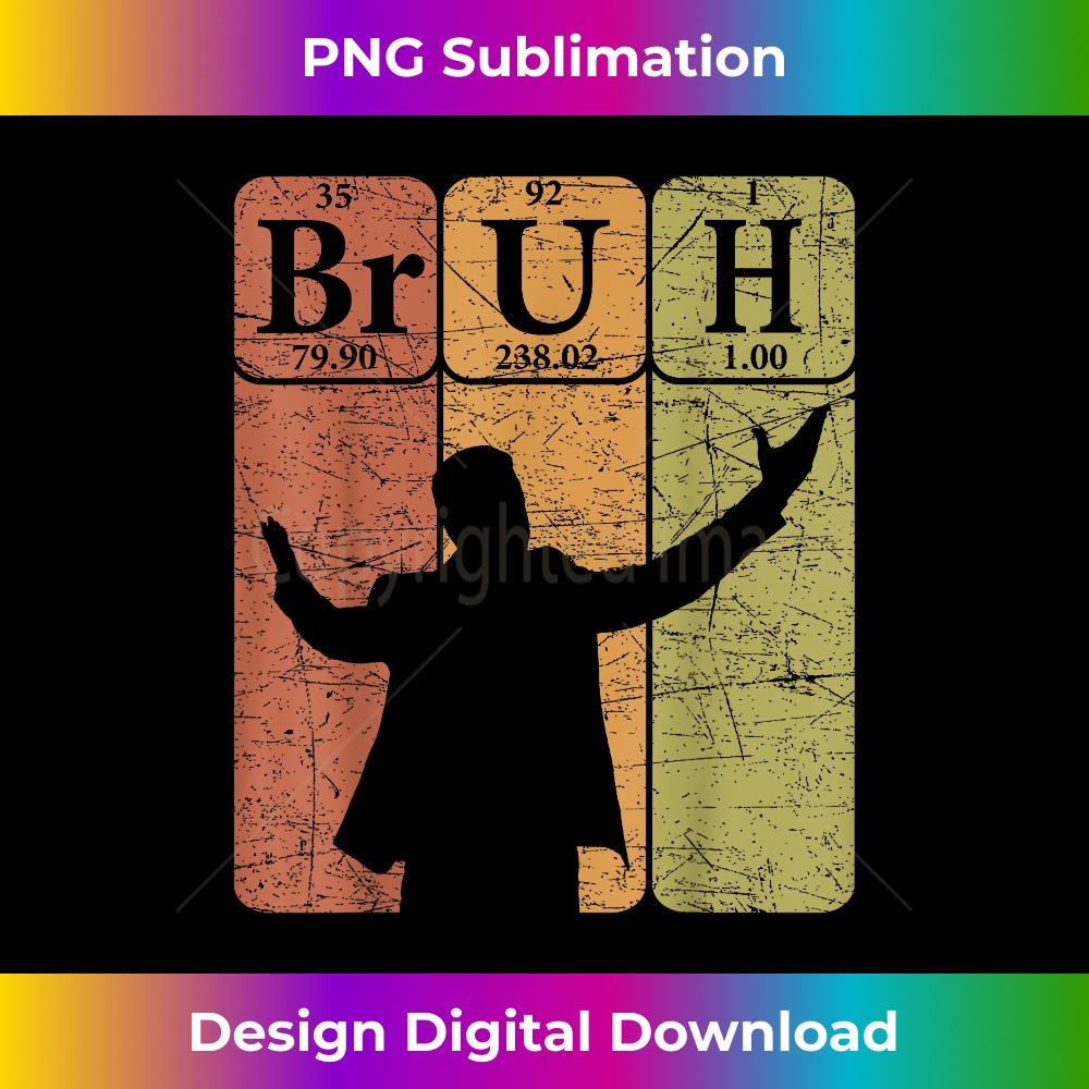 Bruh Periodic Table Elements Bro Slang Bruh Meme Vintage - S | Inspire ...
