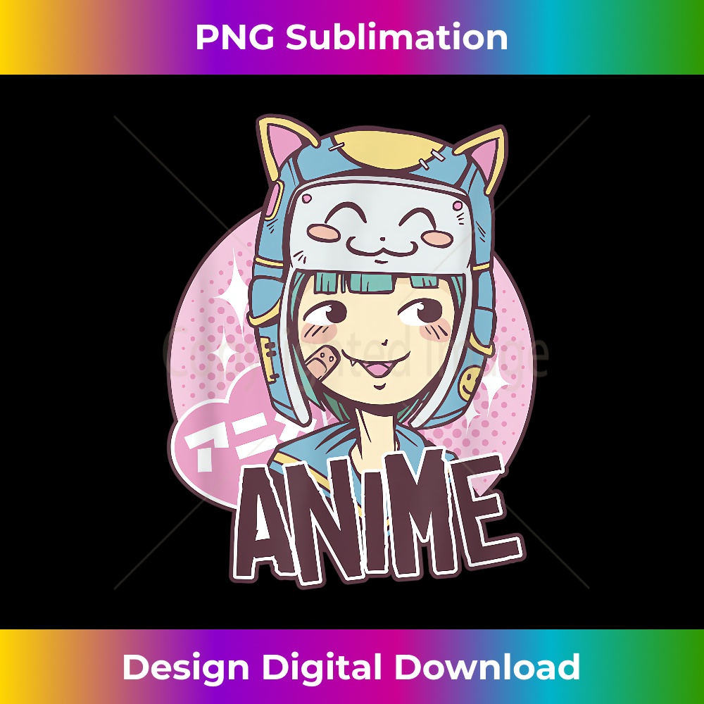 Cute Anime Girl Kawaii Style Cat Hat I Anime Lover Gift - So - Inspire ...
