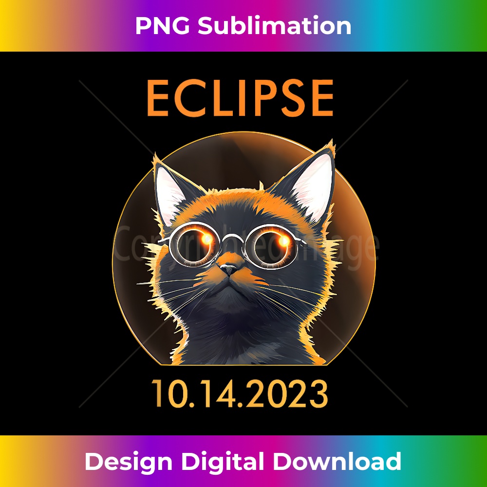 Eclipse Cat October 2023 Total Annular Solar Eclipse Funny T | Inspire ...