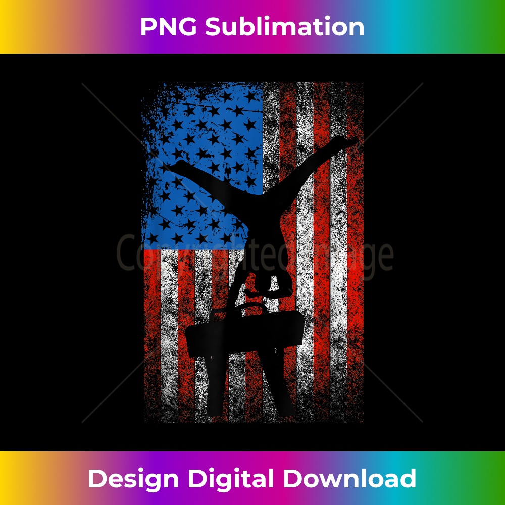 Boys Gymnastics Patriotic US Flag Pommel Horse Male Gymnast | Inspire ...