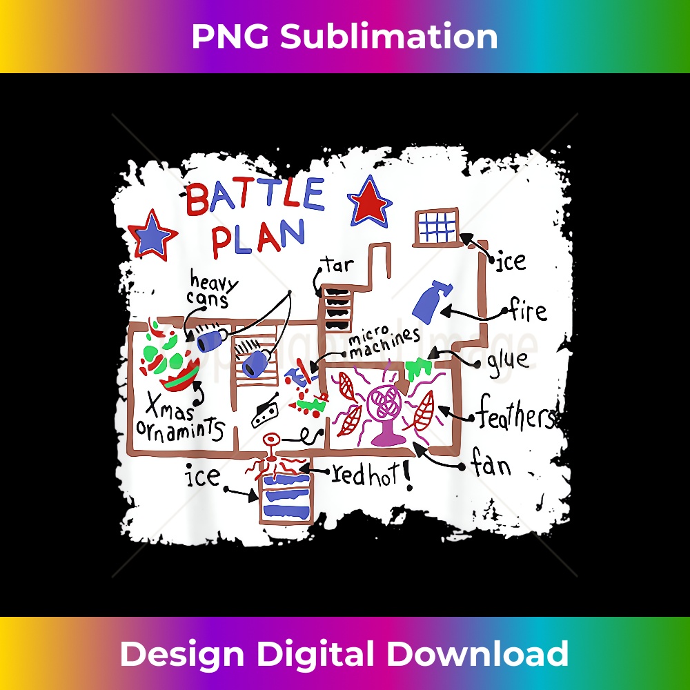 Funny Battle Plan Christmas Home Kids Hand Dawn Alone Xmas - | Inspire ...