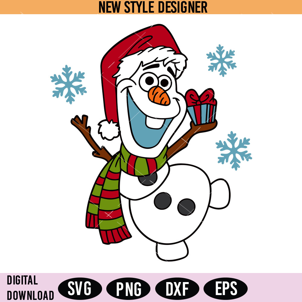Olaf The Frozen SVG, Olaf Merry Christmas SVG, | Inspire Uplift