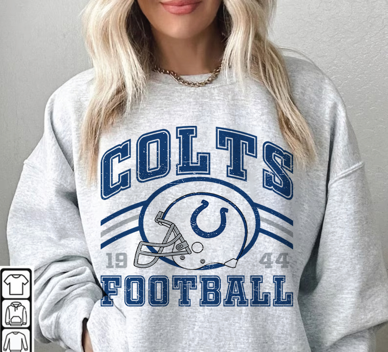 Indianapolis Colts Football Sweatshirt png ,NFL Logo Sport S - Inspire ...