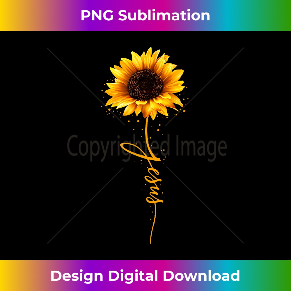 Jesus Sunflower God Christian Flower - Bohemian Sublimation - Inspire ...