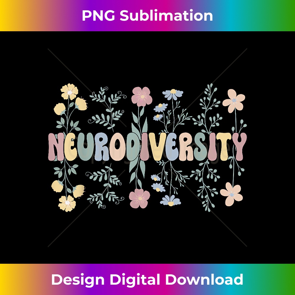 Neurodiversity Flowers Autism Neurodivergent - Urban Sublima - Inspire ...
