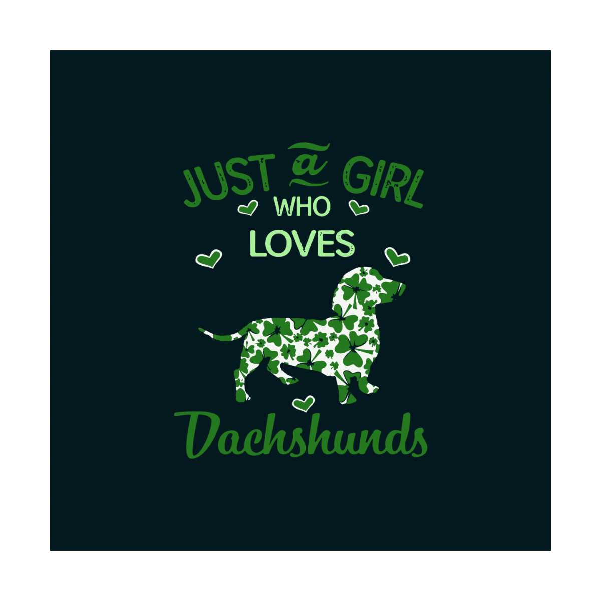 Patrick Girl Dachshund Svg, Patrick Svg, Patrick Girl Svg, D - Inspire ...