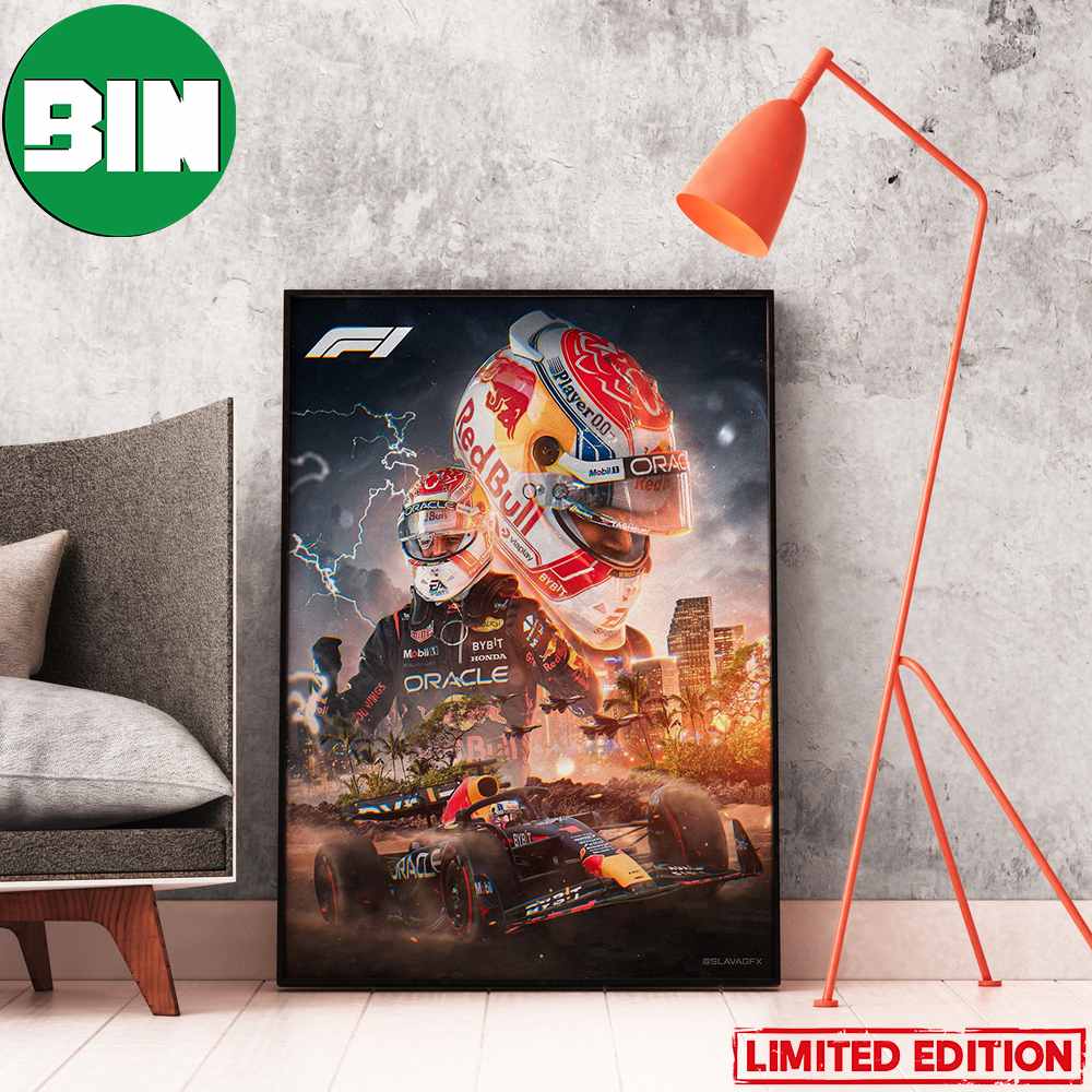 Max Verstappen F1 Winner AMG Formula One Home Decor Poster-C | Inspire ...