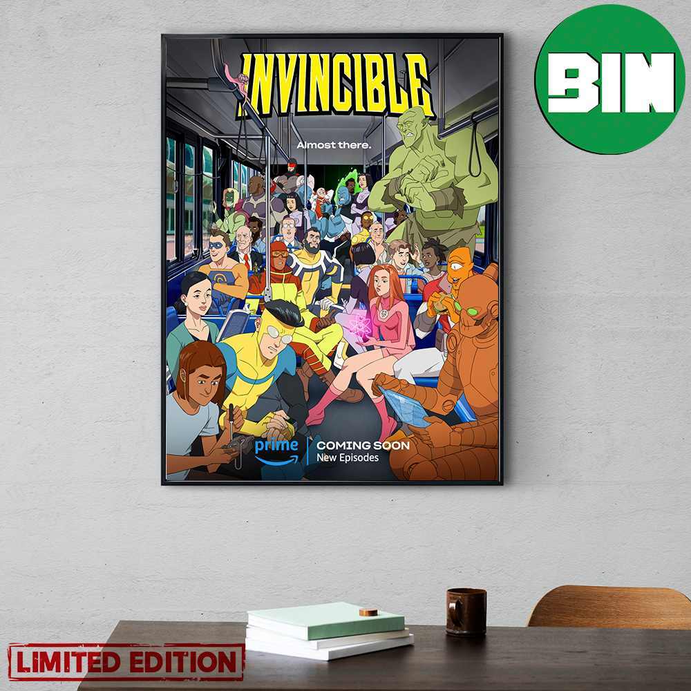 New Poster Invincible Season 2 New Episodes Coming Soon Post | Inspire ...