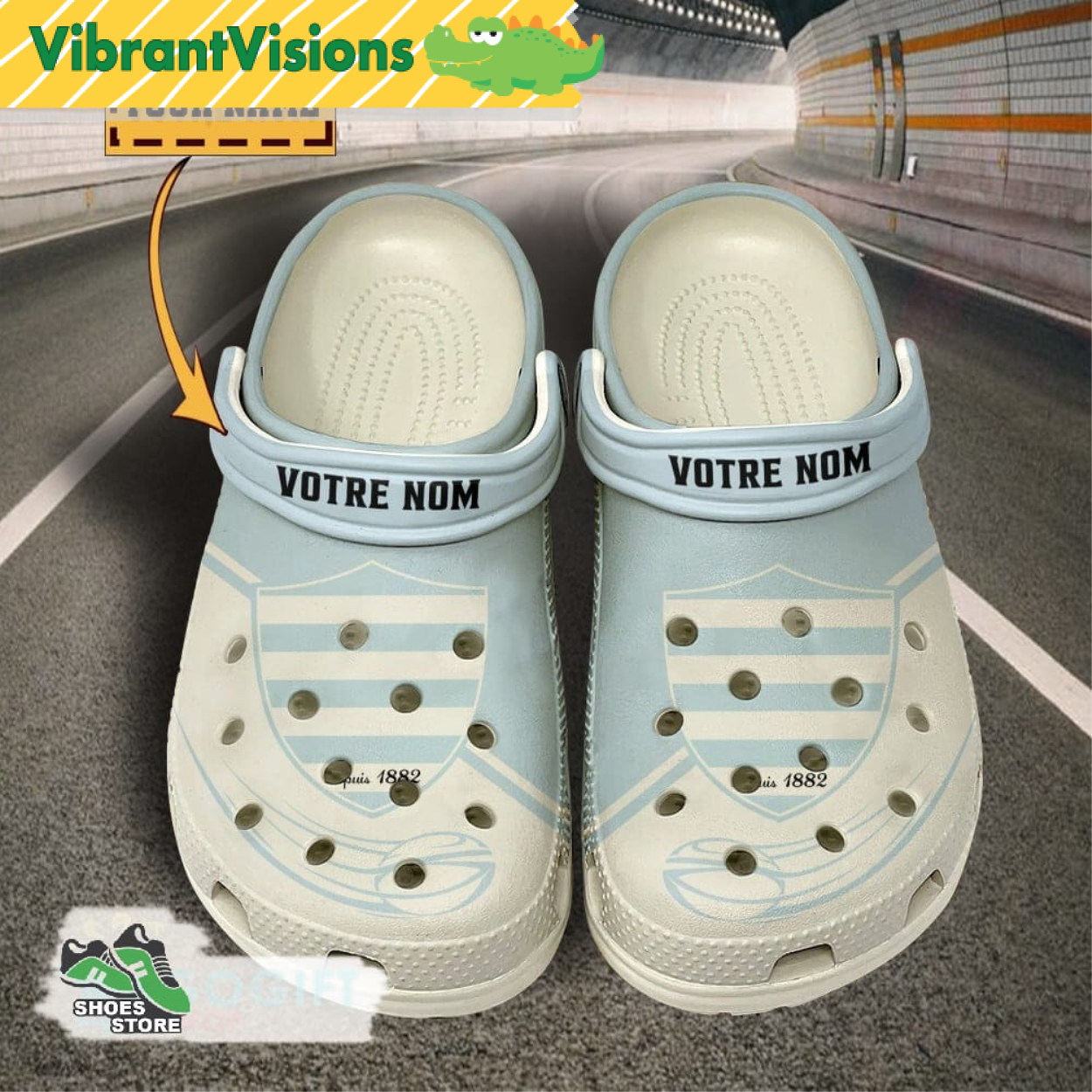 Personalized Racing 92 Crocs, Racing 92 Merch | Inspire Uplift