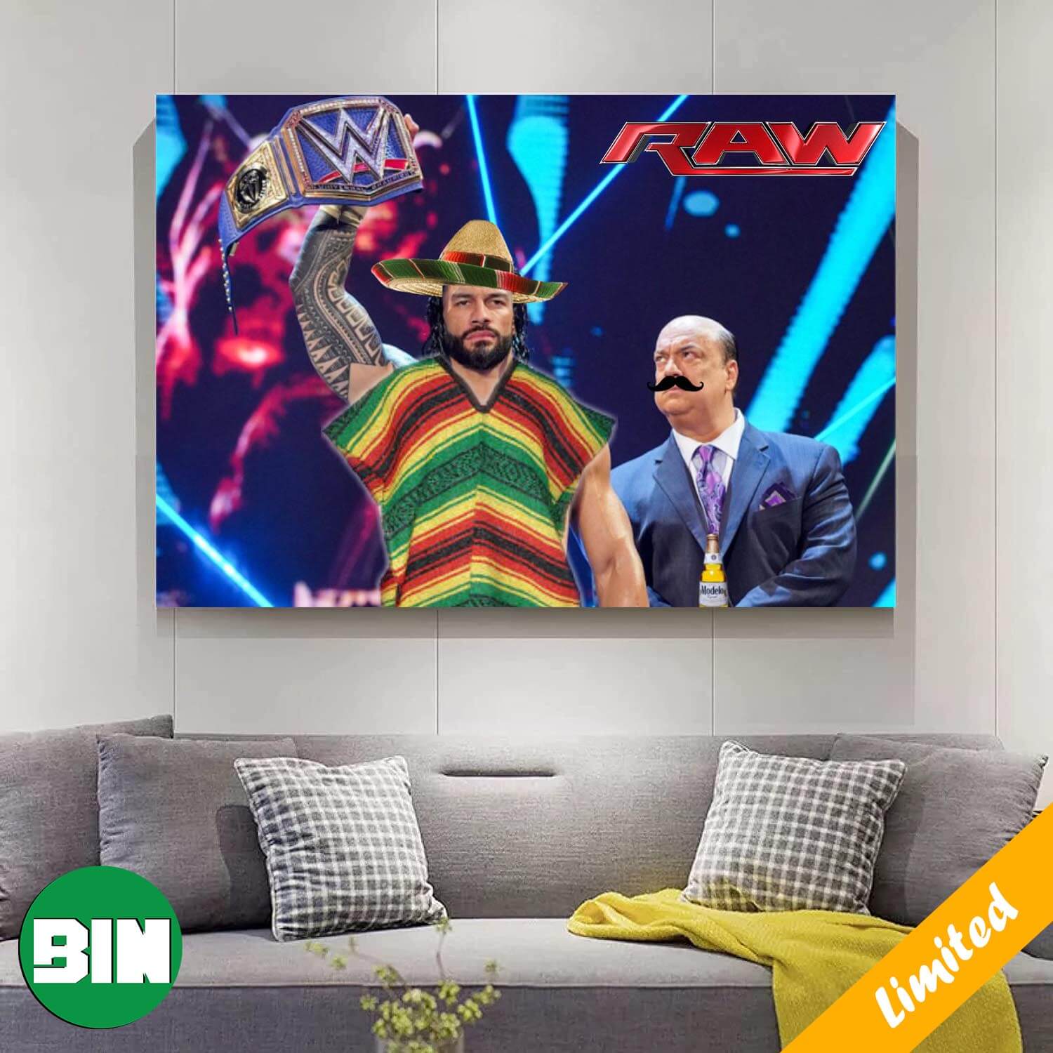 Roman Reigns Cooked That Crying Merchant My Tribal Jefe WWE | Inspire ...