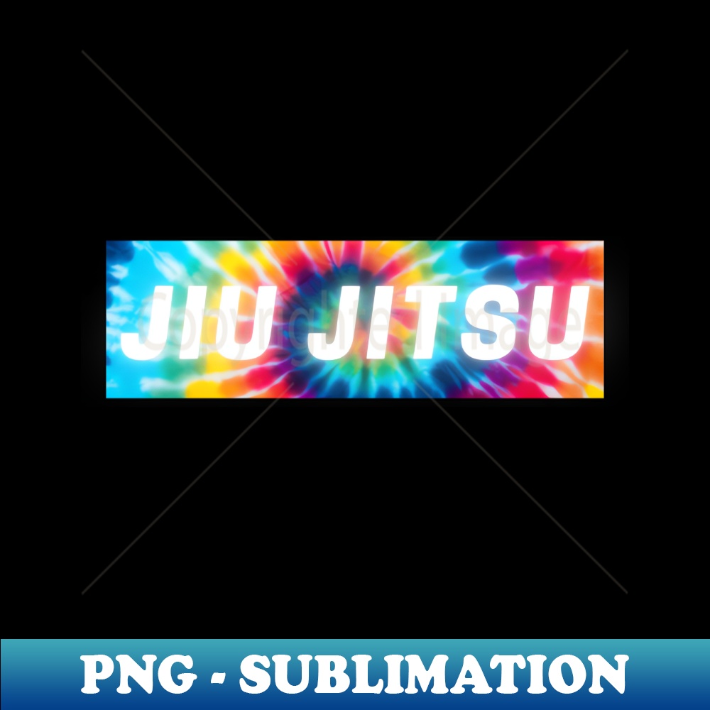 Tie Dye Art of Jiu Jitsu Design - Signature Sublimation PNG | Inspire Uplift