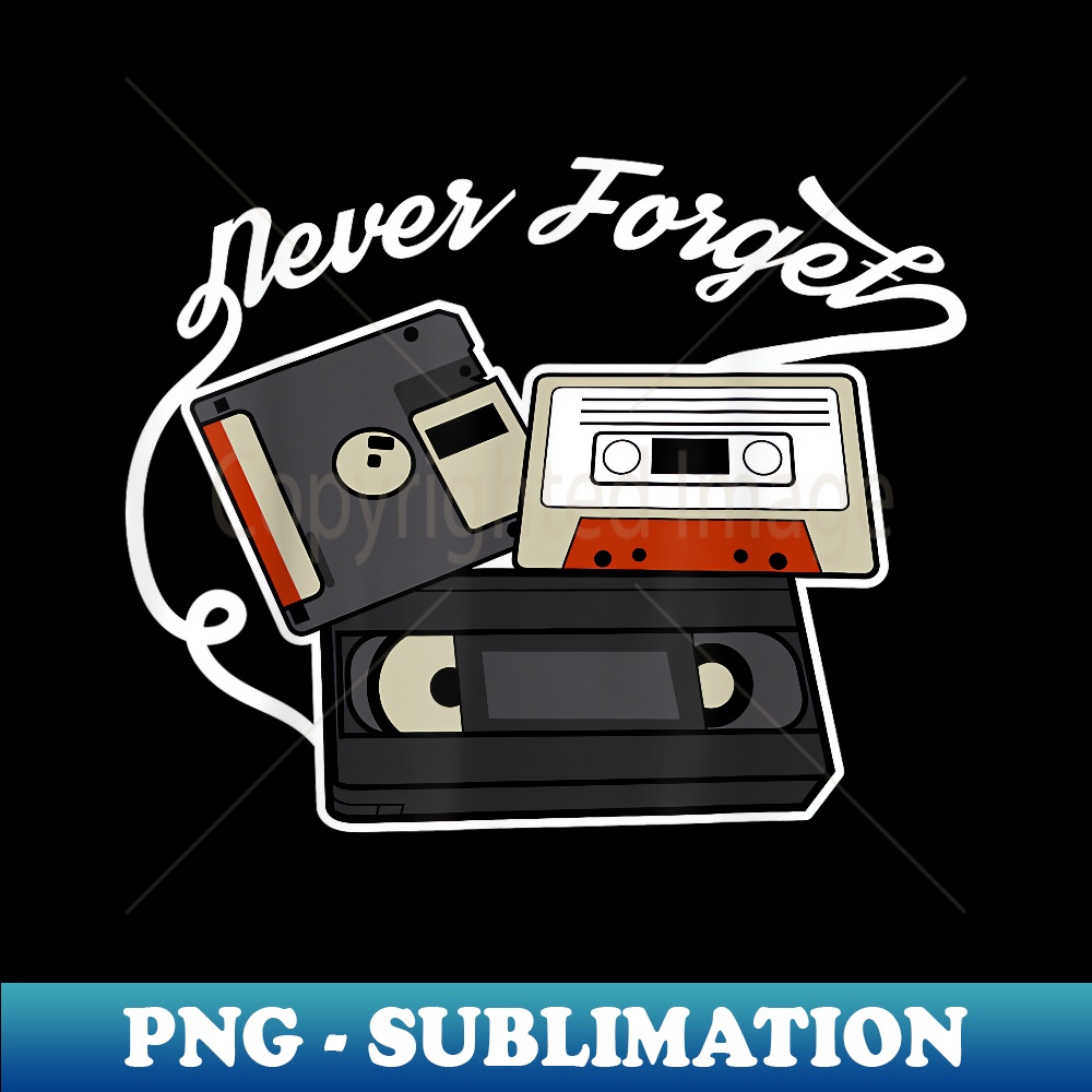 Never forget VHS, Floppy Disc and Cassette Tapes s - Instant | Inspire ...