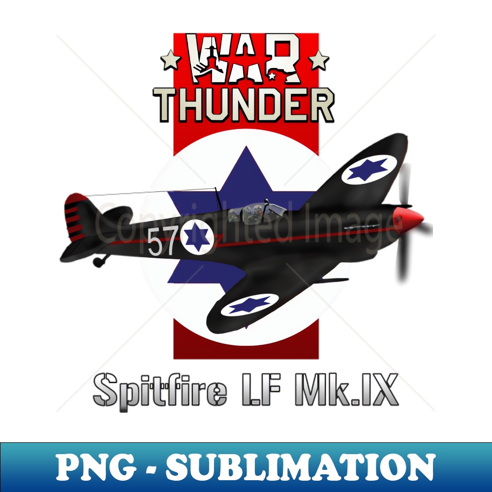 Spitfire LF MkIX - Digital Sublimation Download File - Boost | Inspire Uplift