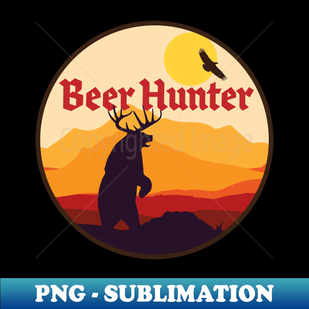 Beer Hunter - Professional Sublimation Digital Download - Ca | Inspire ...