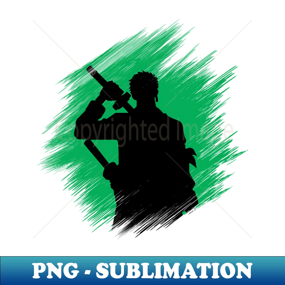 Roronoa Zoro - One Piece - Signature Sublimation PNG File - - Inspire ...