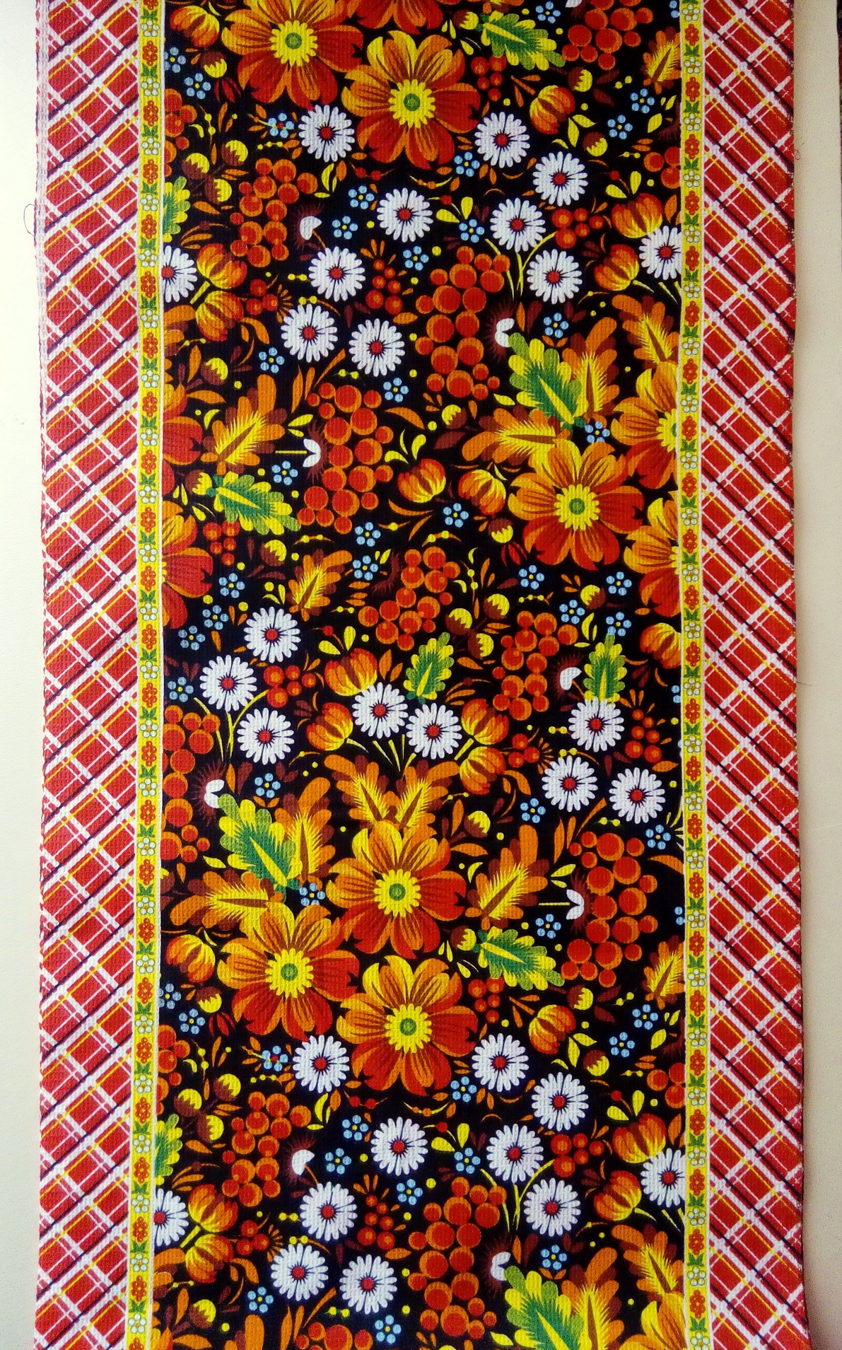Russian fabric by the yard floral fabric, Wafer Cotton, flow - Inspire ...