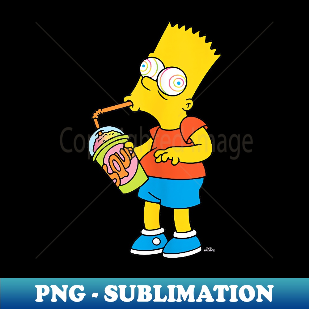 The Simpsons Bart Simpson Squishee Brain Freeze - Trendy Sub | Inspire ...