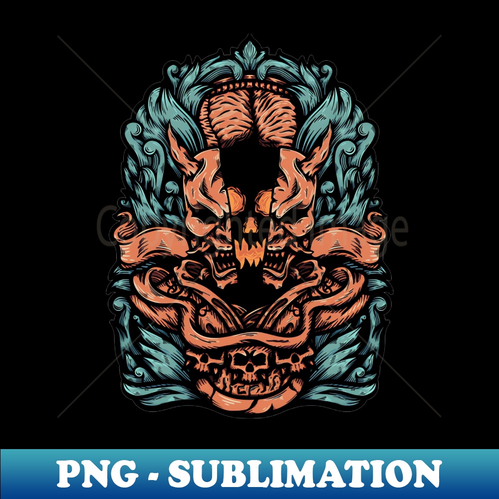 Inside Oni Mask - Special Edition Sublimation PNG File - Unl | Inspire ...