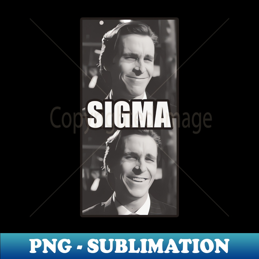 Chris Bale Sigma Male Smile meme - Premium Sublimation Digit | Inspire ...