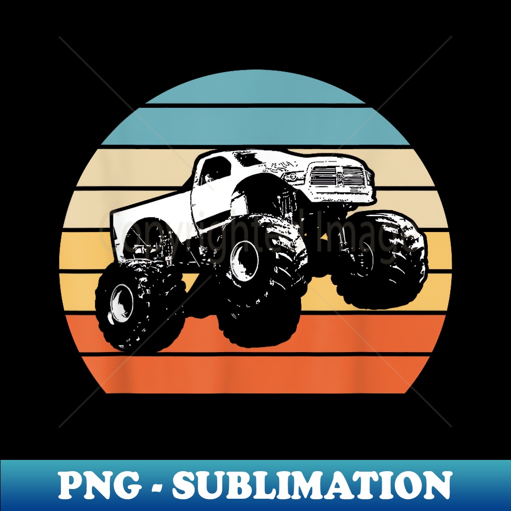 Monster Truck American Flag Racing USA Vintage - Professiona | Inspire ...