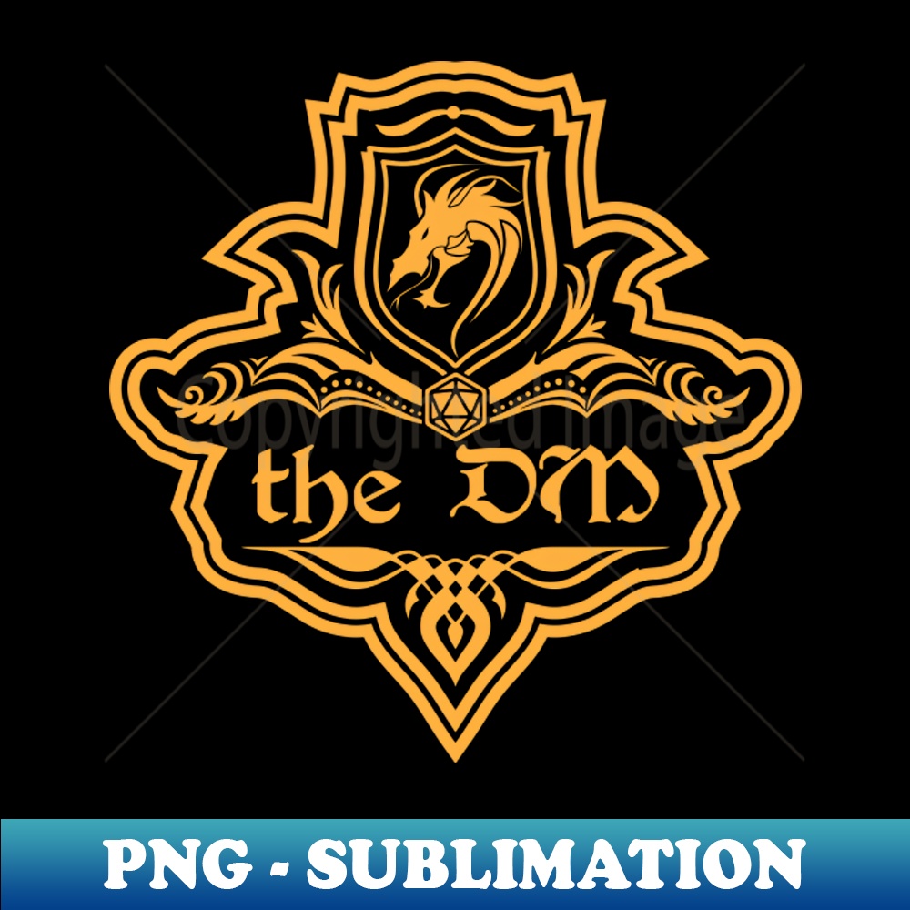 DD DM Dungeon Master Single Color Crest - Premium Sublimatio | Inspire ...