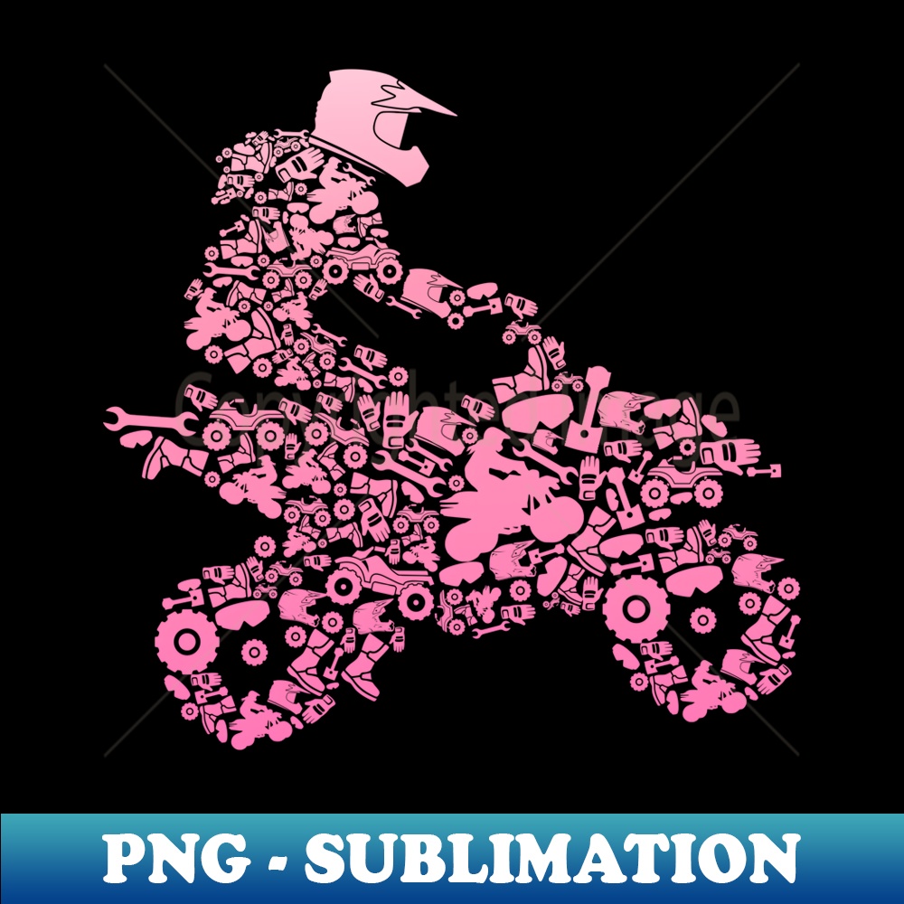 ATV Girl Quad Bike 4 Wheeler Funny Quad for Girls - Trendy S | Inspire ...