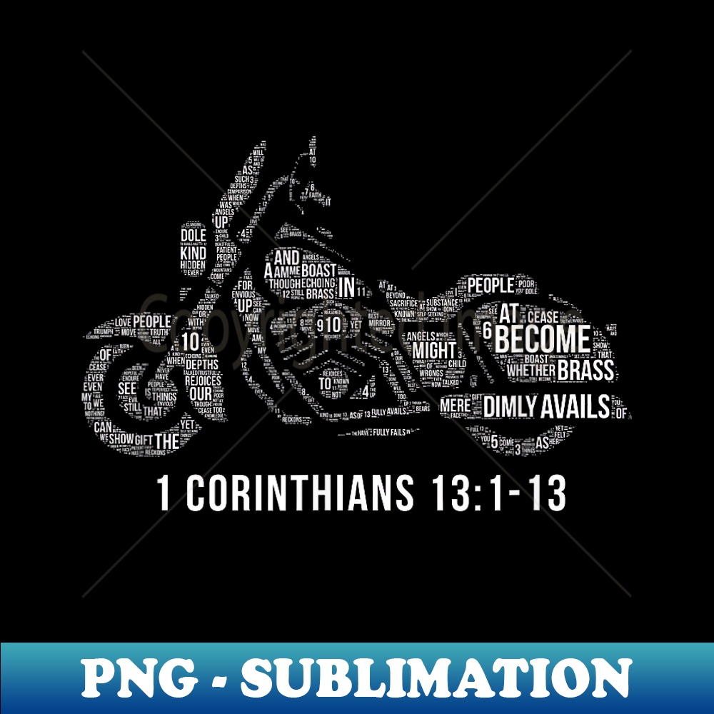 Christian Biker for Men Motorcycle Ride Bible Verse - High-Q | Inspire ...