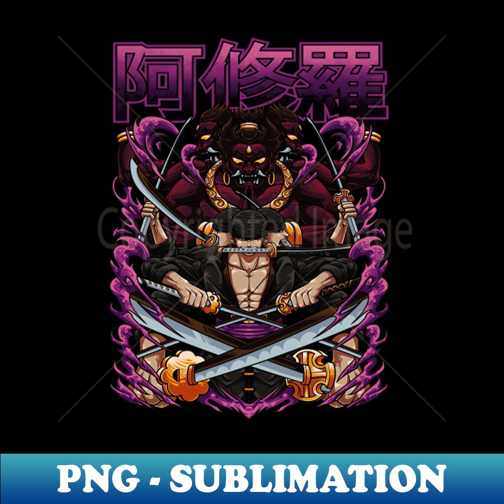 Zoro One Piece - PNG Transparent Sublimation File - Bold & E | Inspire ...