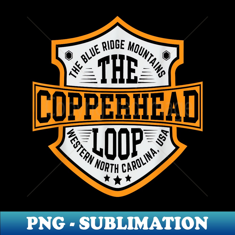 Copperhead Loop Motorcycle Memento - Sublimation-Ready PNG F | Inspire ...