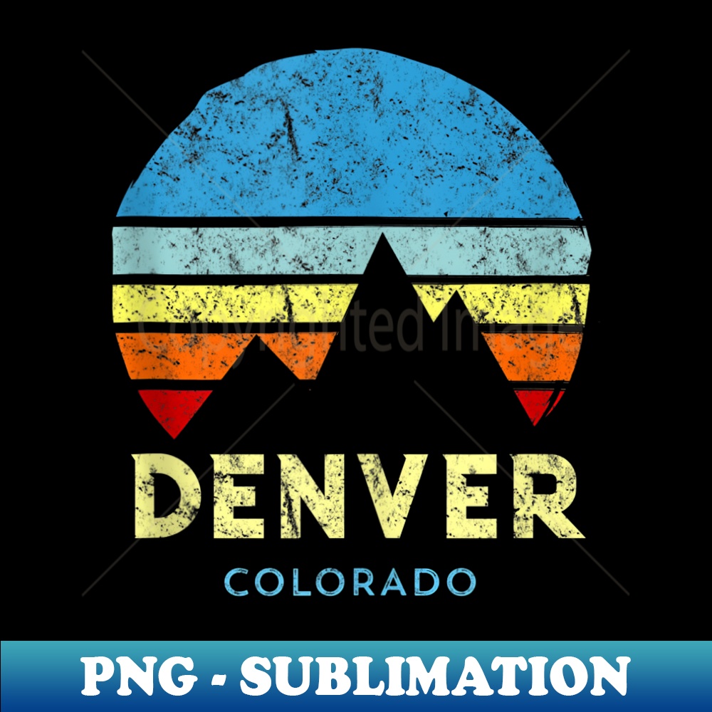 Denver Colorado - Aesthetic Sublimation Digital File - Unlea - Inspire ...