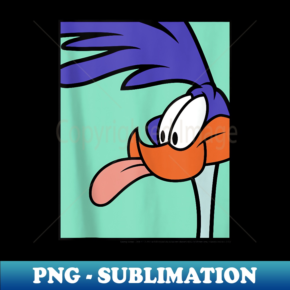 Looney Tunes Road Runner Portrait - Artistic Sublimation Dig - Inspire ...