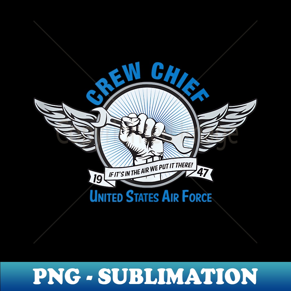 Air Force Crew Chief - PNG Transparent Digital Download File | Inspire ...
