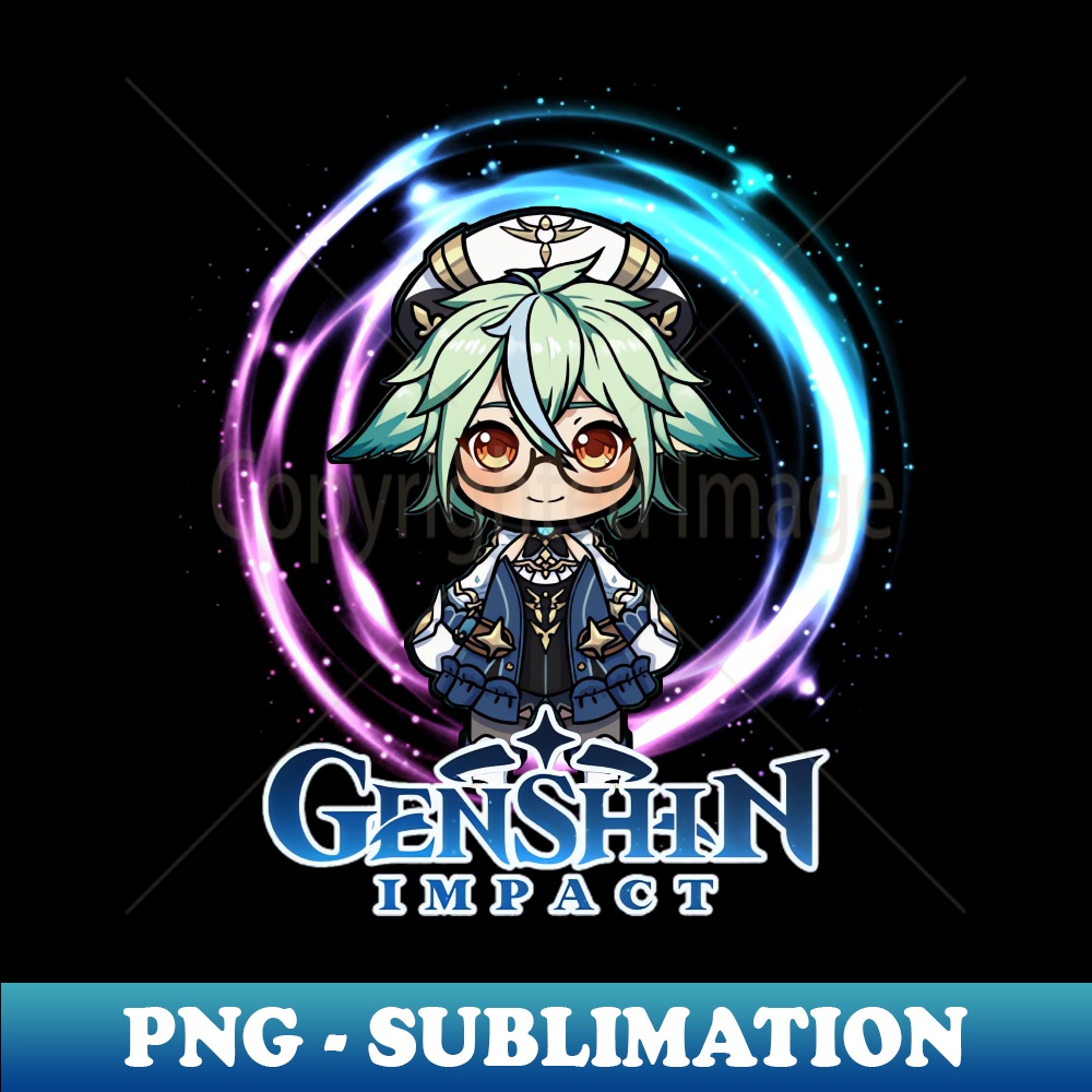 Genshin Impact x Sucrose Chibi - Artistic Sublimation Digita | Inspire ...