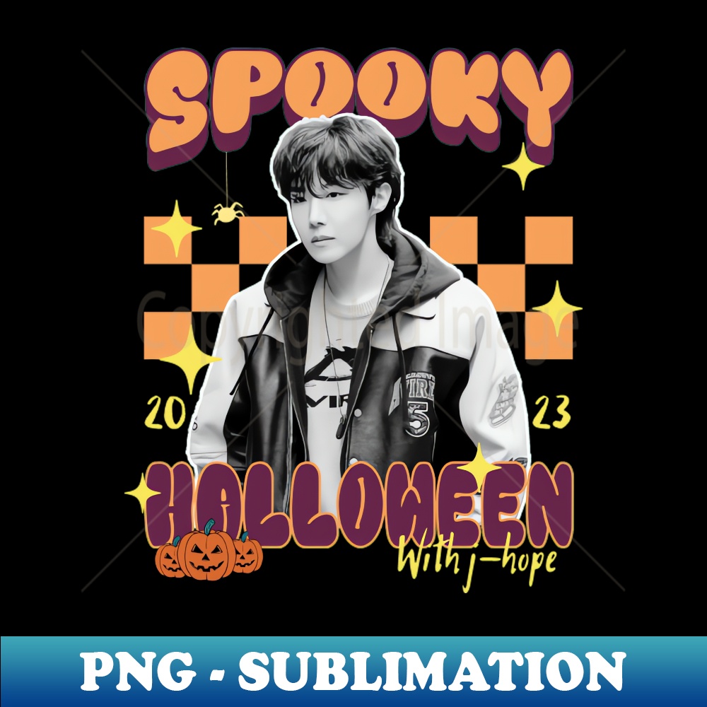 Spooky Halloween With j-hope BTS - Trendy Sublimation Digita | Inspire ...