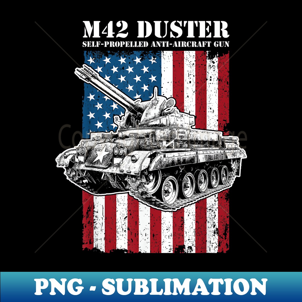 M42 Duster Self-Propelled Anti-Aircraft Gun - PNG Transparen | Inspire ...
