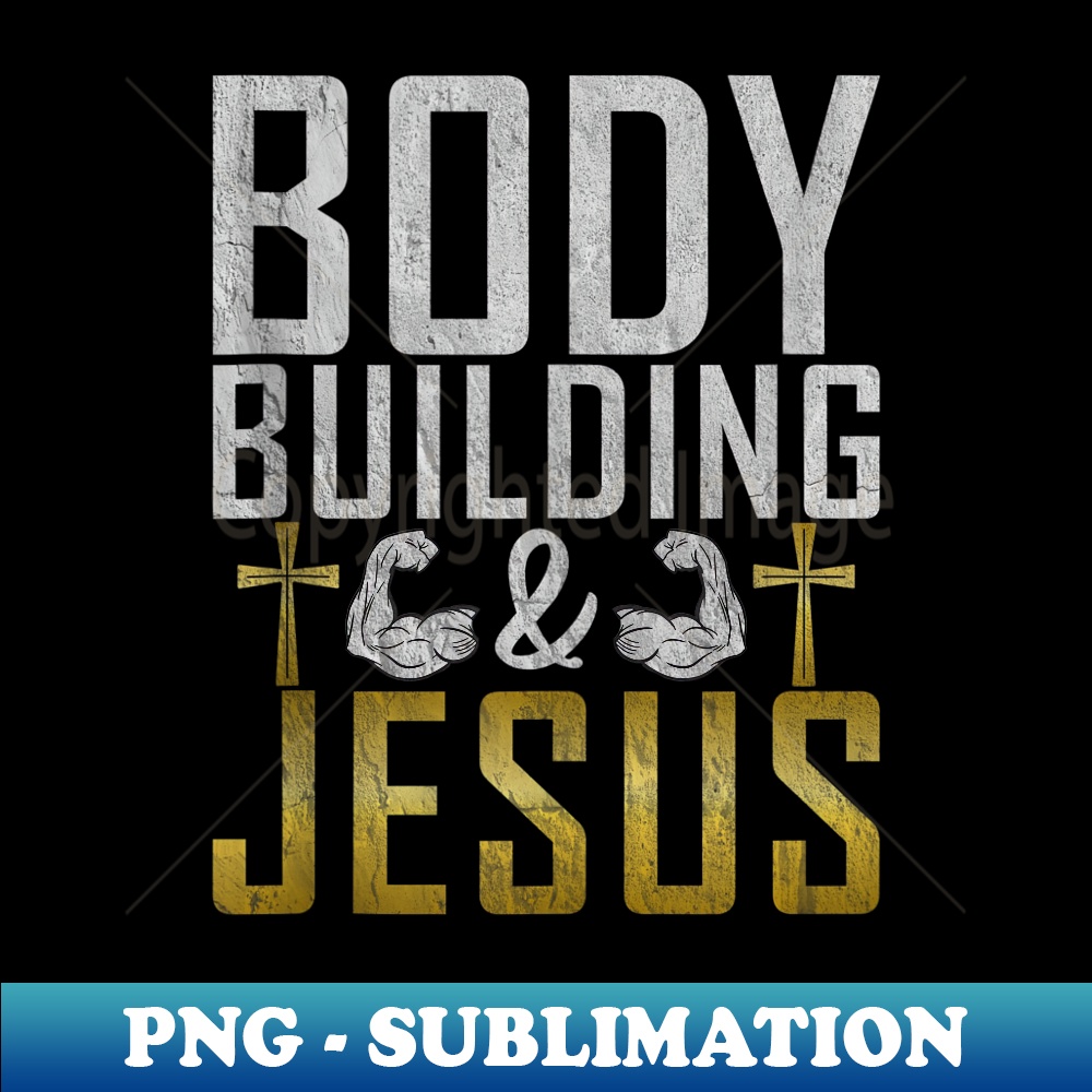 Gym Workout Bodybuilding Body Building and Jesus - Decorativ | Inspire ...
