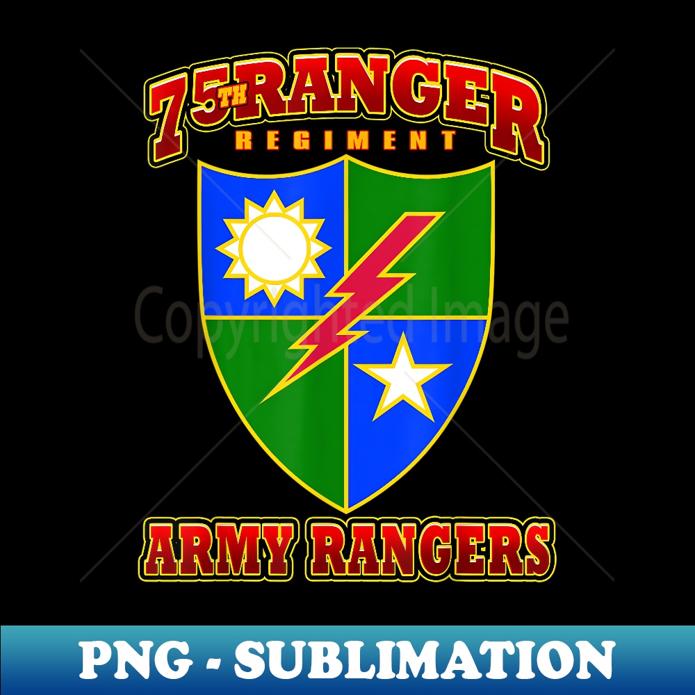 75 Ranger Regiment Army Rangers - Instant PNG Sublimation Do | Inspire ...