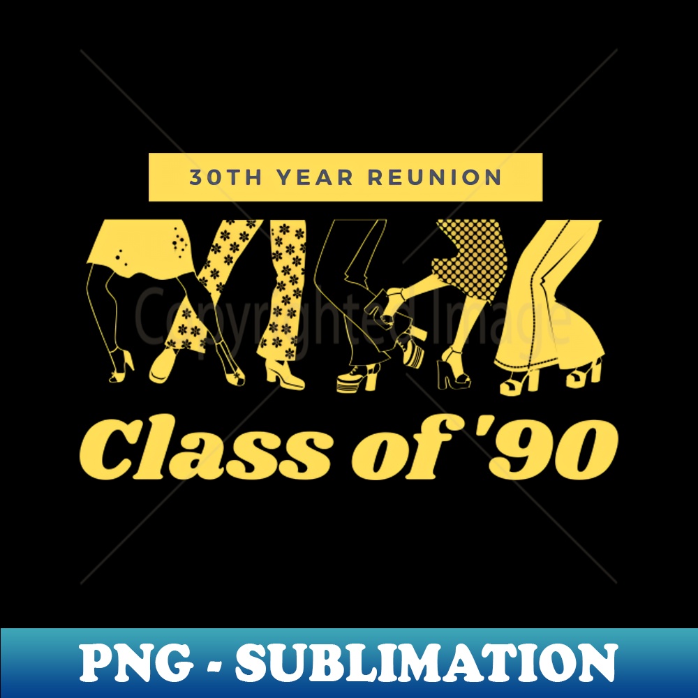 Class of 90 - PNG Transparent Sublimation Design - Perfect f | Inspire ...