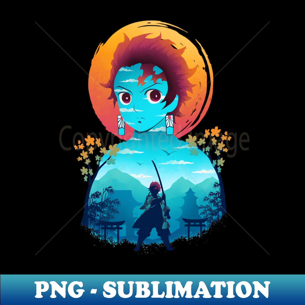 Tanjiro Kamado - PNG Transparent Digital Download File for S | Inspire ...
