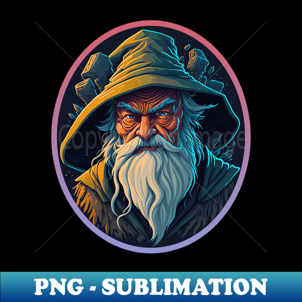 White Wizard - PNG Transparent Digital Download File for Sub - Inspire ...